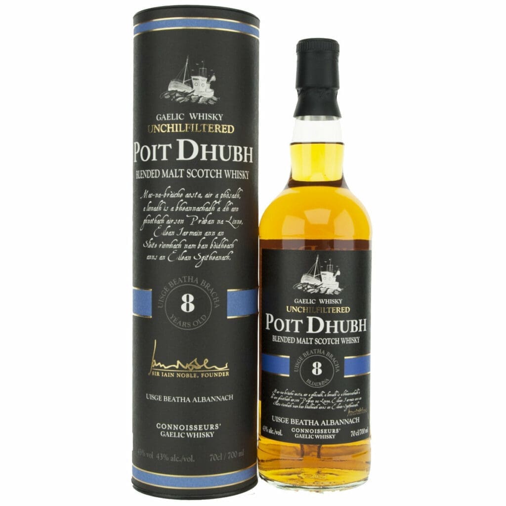 Poit Dhubh 8 Year Old Whisky - Robert Graham 1874