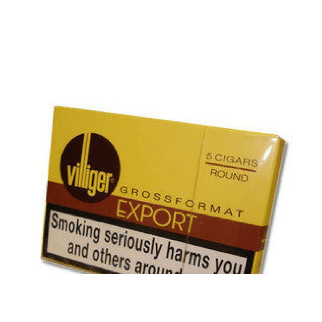 Villiger Export Round Cigar Pack of 5 - Robert Graham 1874