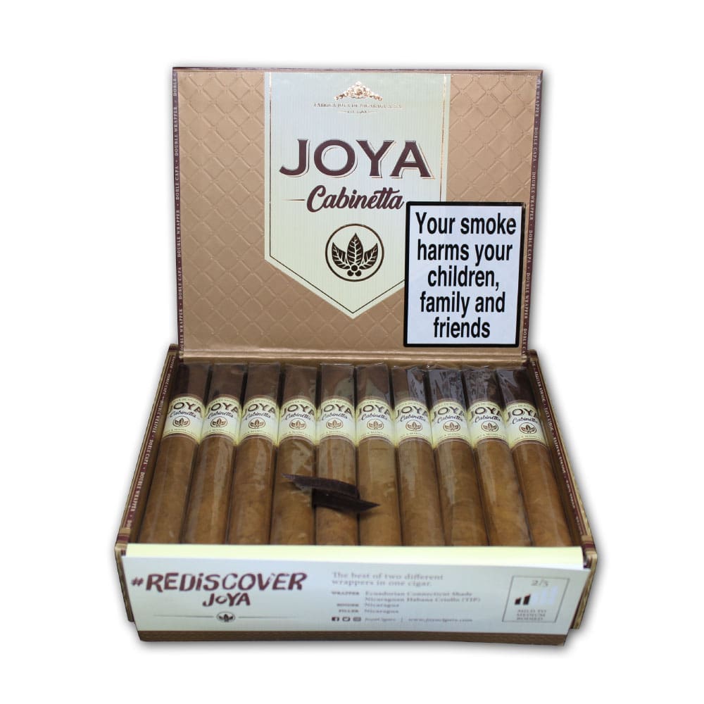 Joya de Nicaragua Cabinetta Corona Gorda Box of 20 - Robert Graham 1874