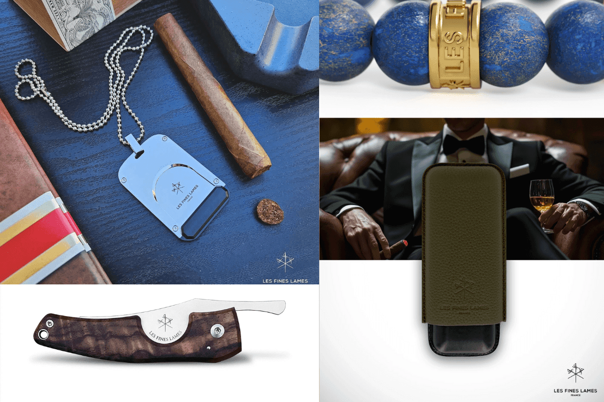Les Fines Lames Cigar Accessories: A Rebel Spotlight - Robert Graham 1874
